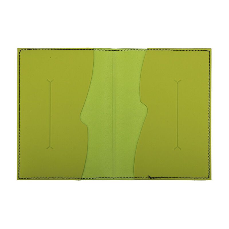 Porte ordonnance personnalisé vert anis couture - Urban | Proébo Promoplast